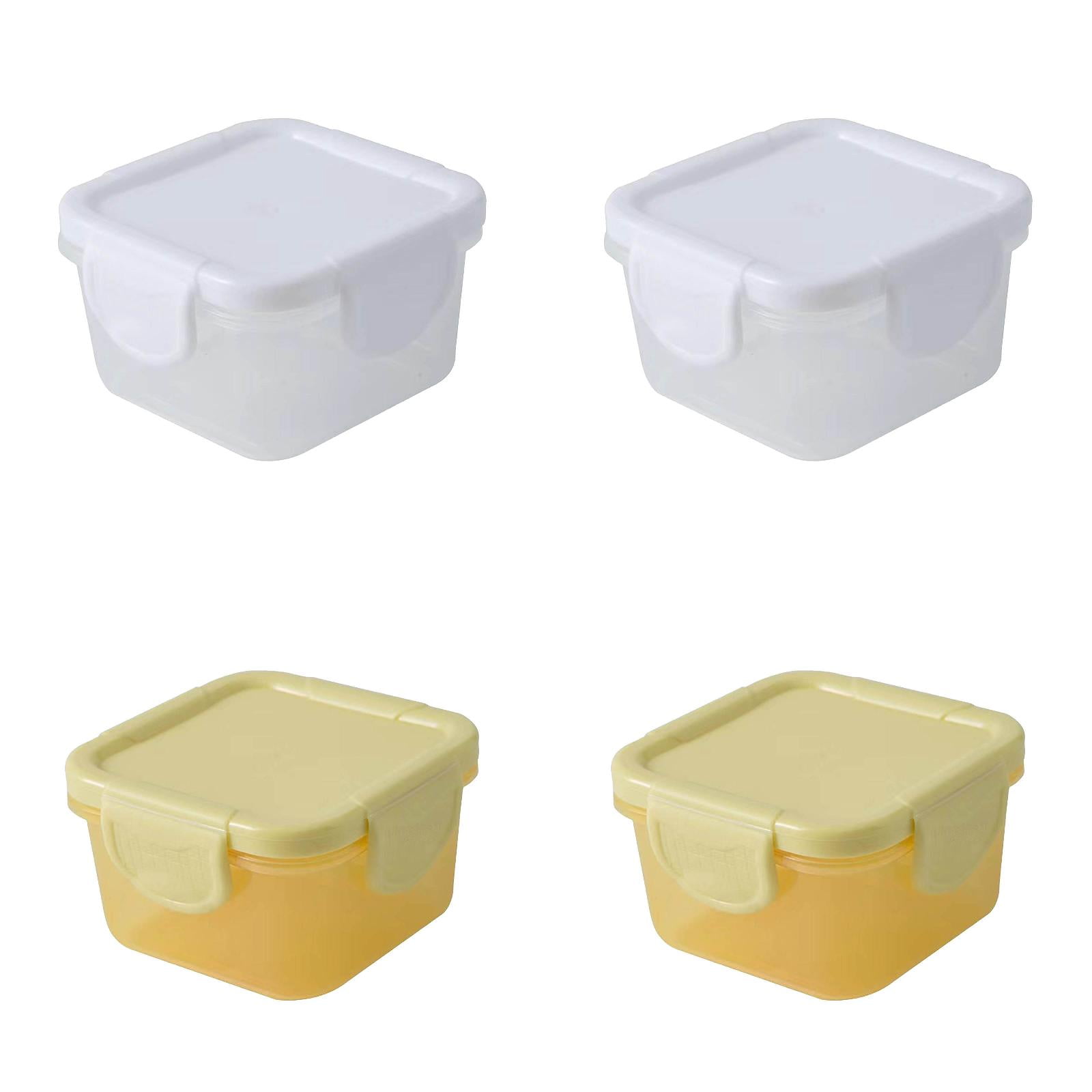 150 Ml Food Storage Containers With Lids Airtight Storage Jars Freezer ...