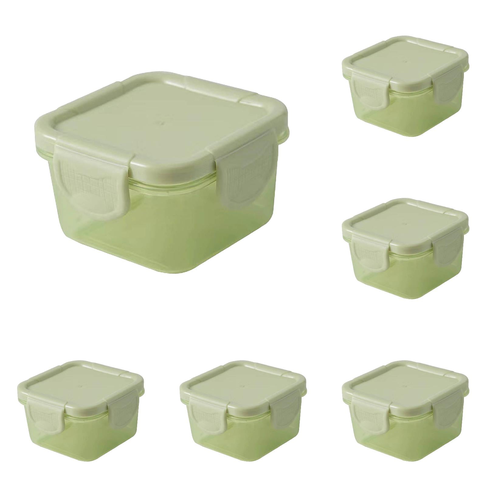 150 Ml Food Storage Containers with Lids Airtight Storage Jars Freezer ...