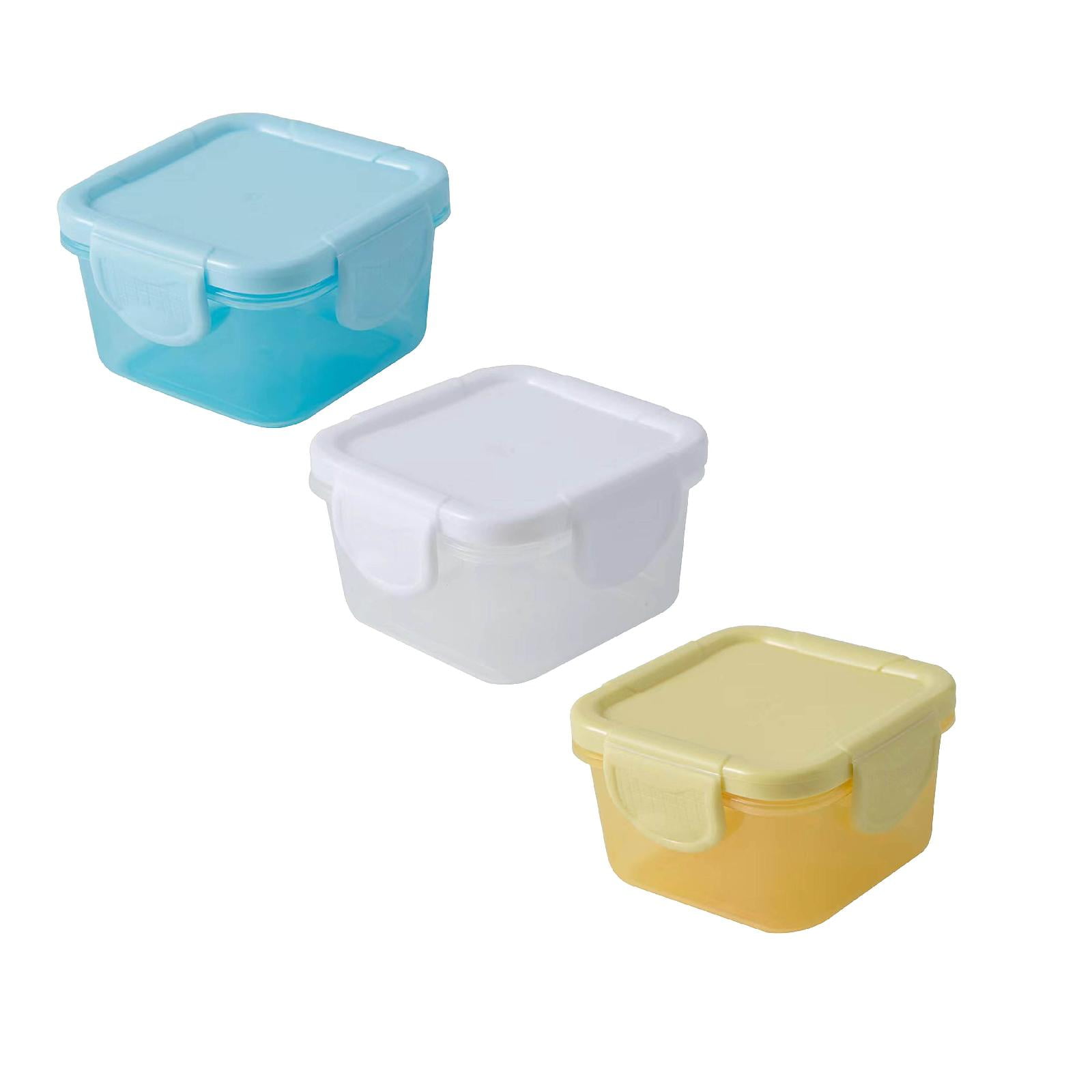 150 Ml Food Storage Containers with Lids Airtight Storage Jars Freezer ...