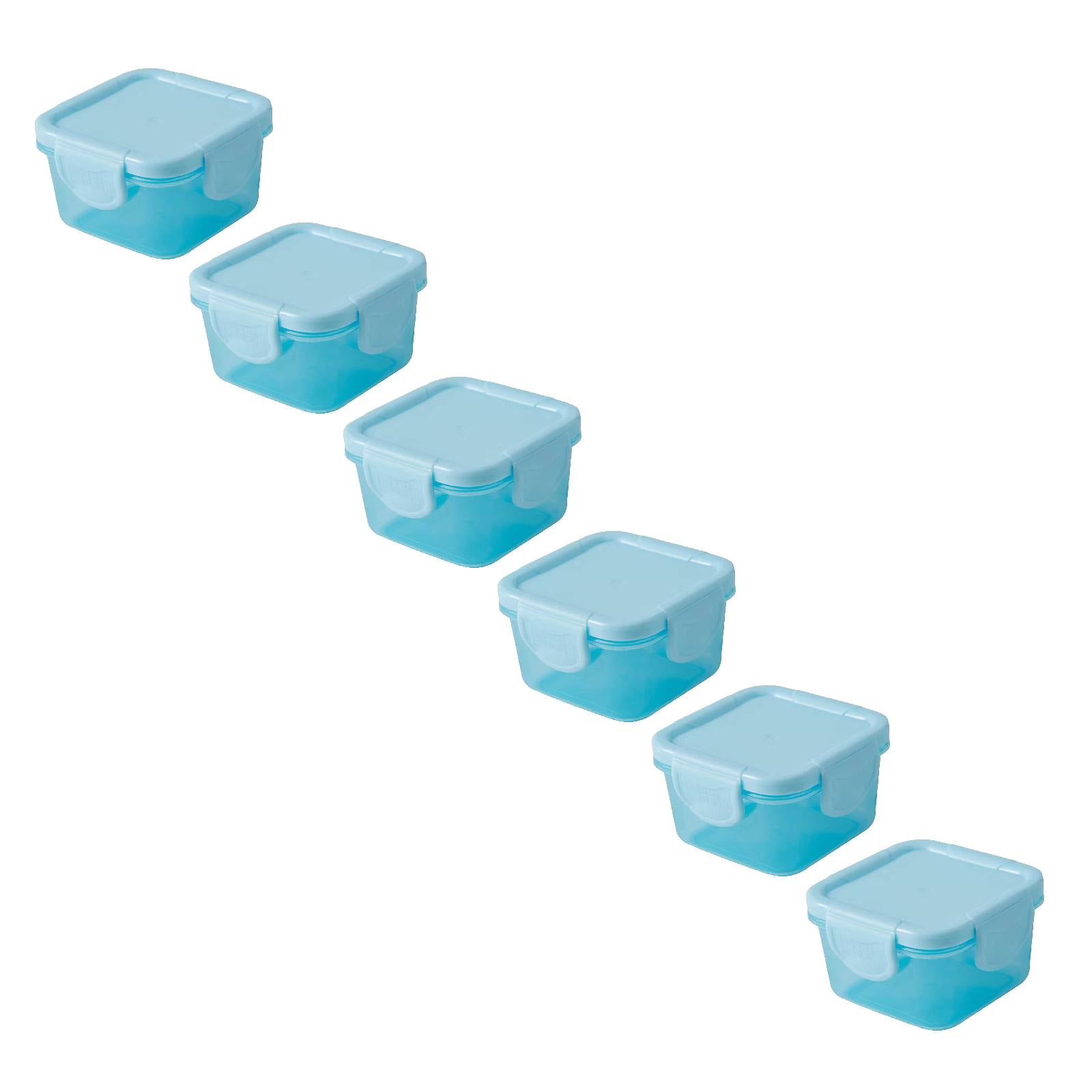 150 Ml Food Storage Containers With Lids Airtight Storage Jars Freezer ...