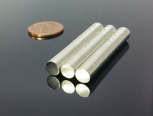 150 Neodymium N52 Disc Magnets Rare Earth Super Strong 1/4" X 1/32 ...