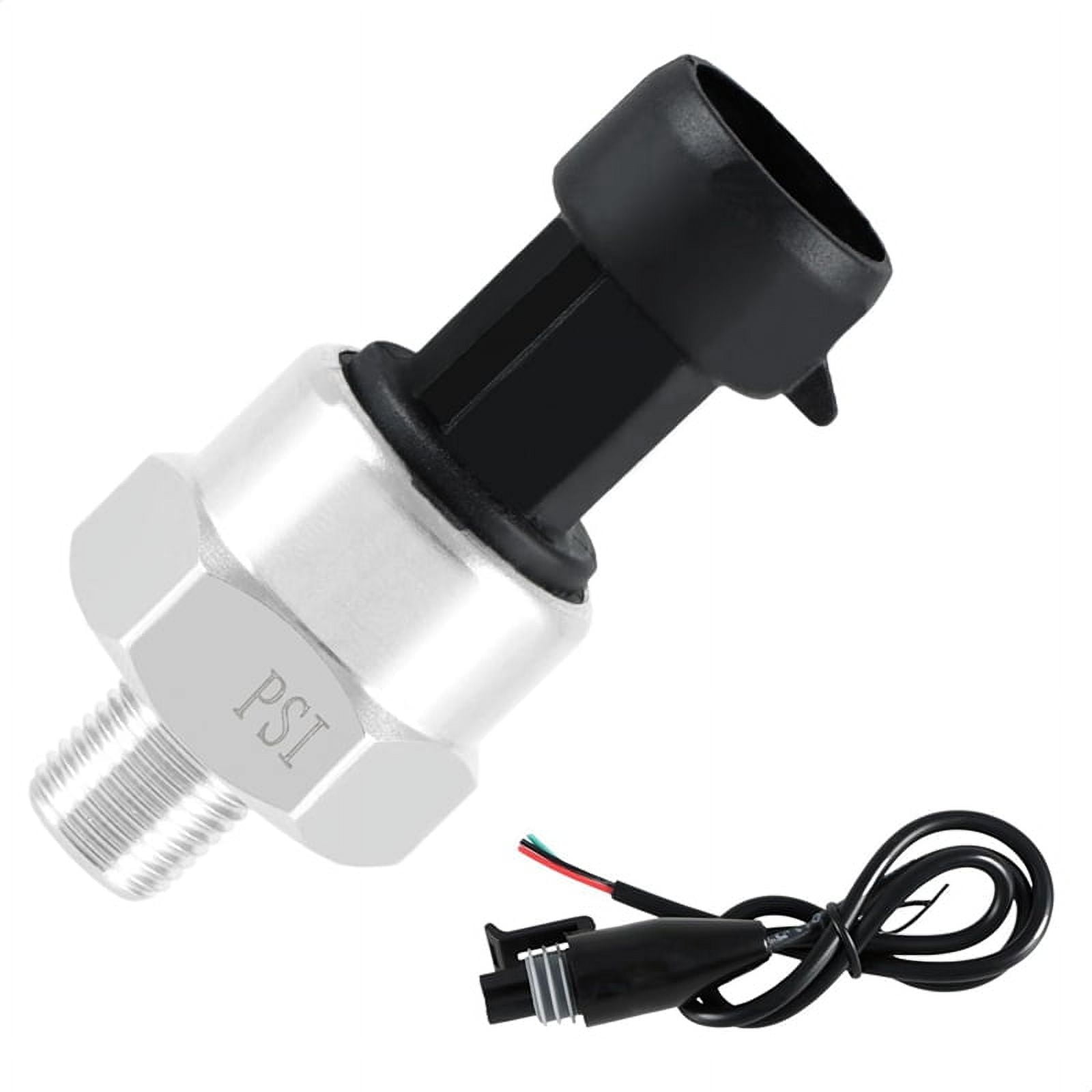 150 PSI Pressure Transducer Sensor with Connector Harness,1/8In NPT ...