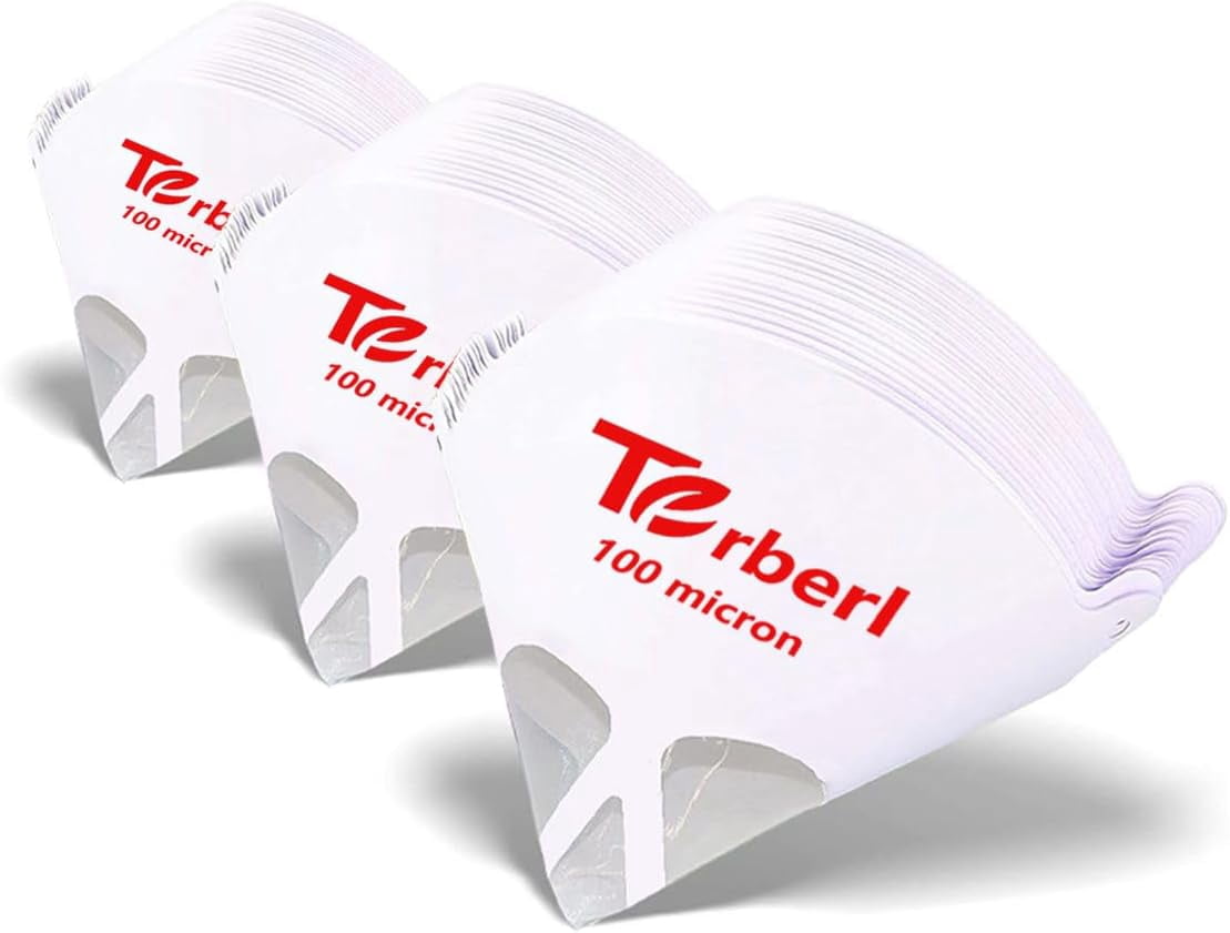 150 Pack 100 Micron Paint Cone Paint Strainers, 100 Micron Paint Filter ...