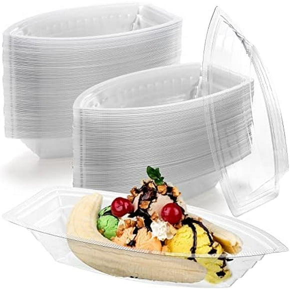 Banana Split Dish Plastic