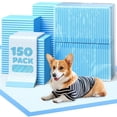 150-Pack Large Puppy Pads - 22'' x 22'' Pee Pads for Dogs Potty ...
