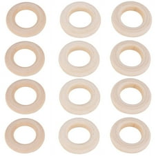 Wood Craft Rings for DIY Jewelry and Decor | Arts Crafts & Sewing