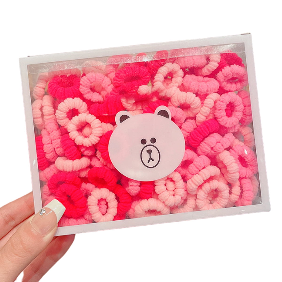 150 Pcs Baby Hair Ties, Seamless Cotton Toddler Hair Ties for Girls and ...