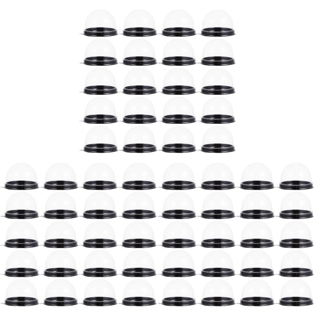 150 Pcs Cake Box Cupcake Boxes Egg-yolk Puff Case Moon Packing ...