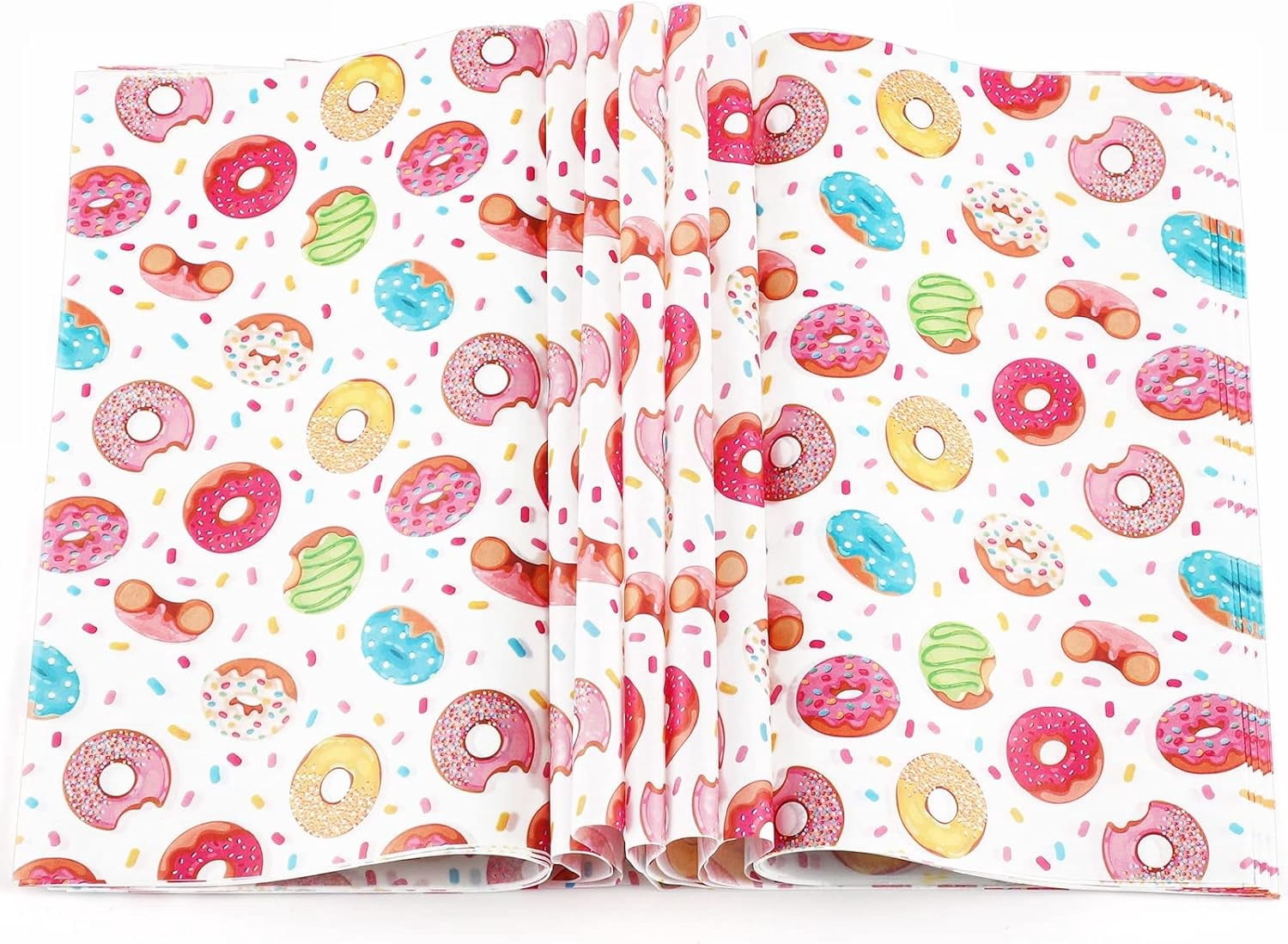 150 Pcs Donut Wax Paper Sheets, 10 x 8 Inch Hamburger Patty Paper ...