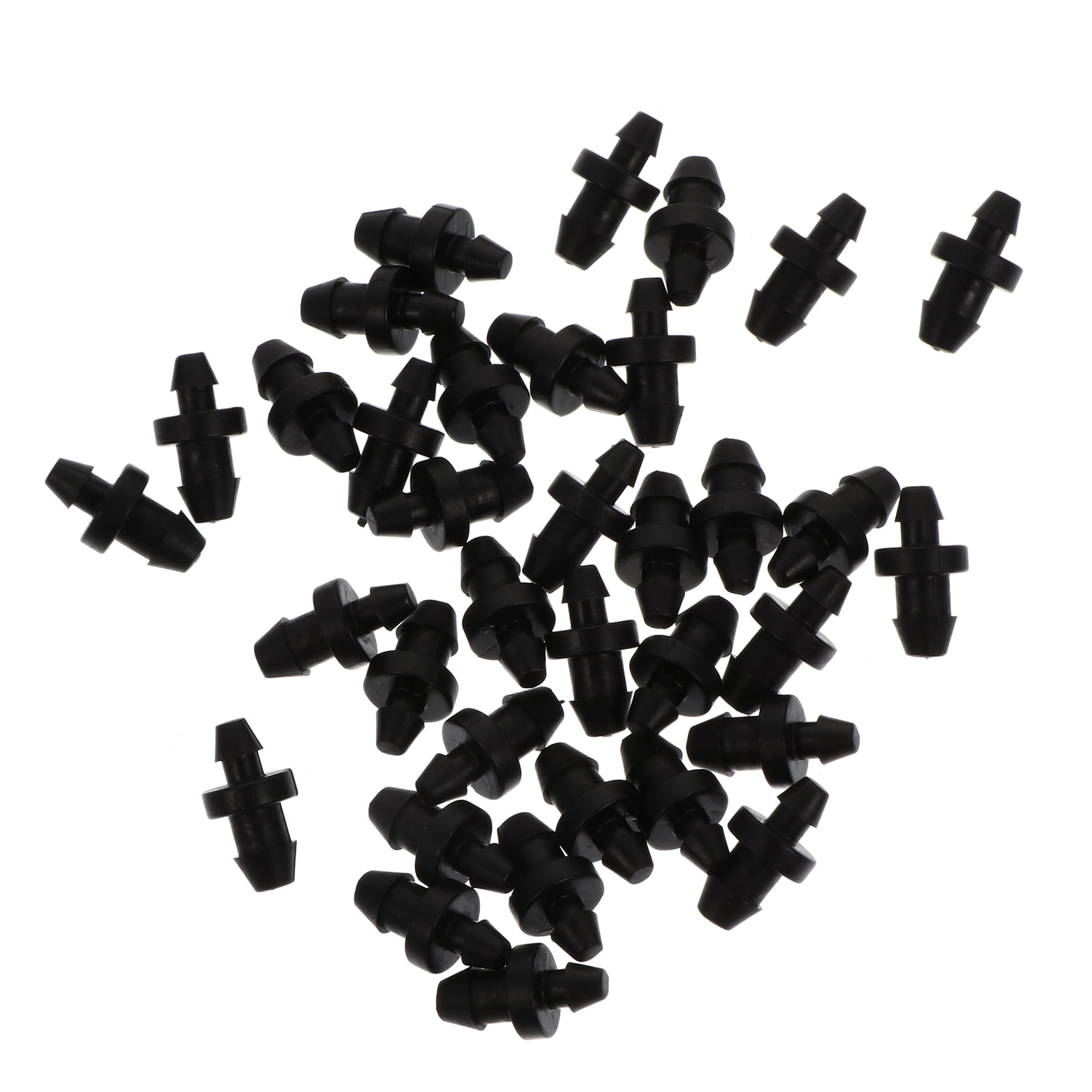WHAMVOX 150pcs Black Drip Irrigation Plugs Plastic Garden Tube Closure ...