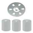 Plaster Washers 100pcs Plastic Flat Washers, 45mm Load Spreading ...