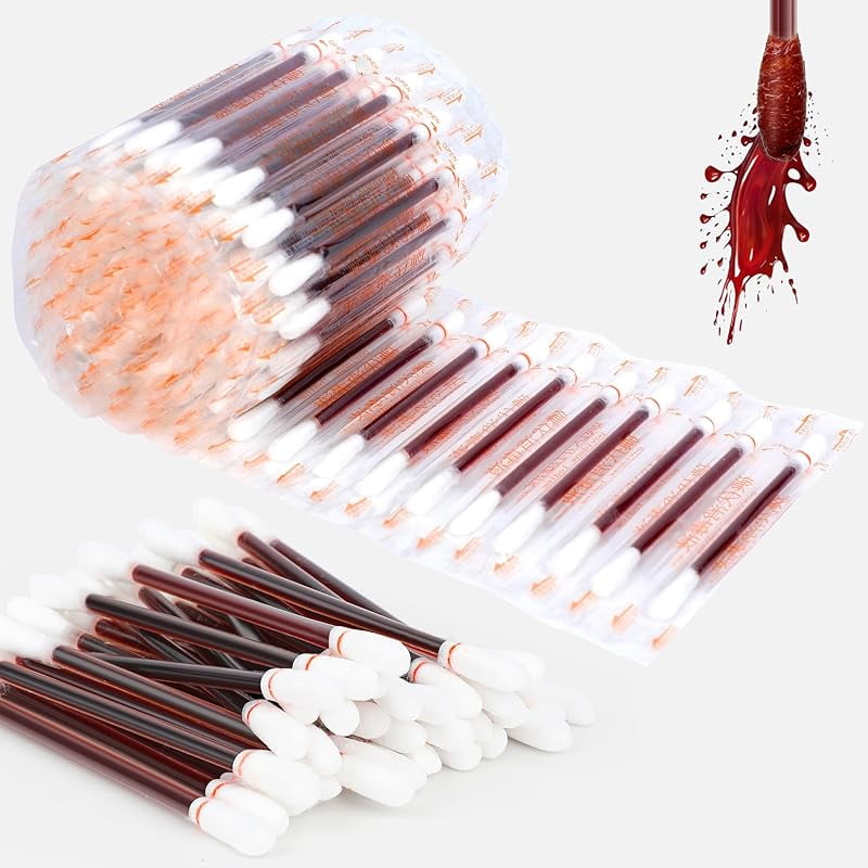 150 Pcs Iodine Cotton Swabs, Povidone Iodine Swabsticks Individually ...