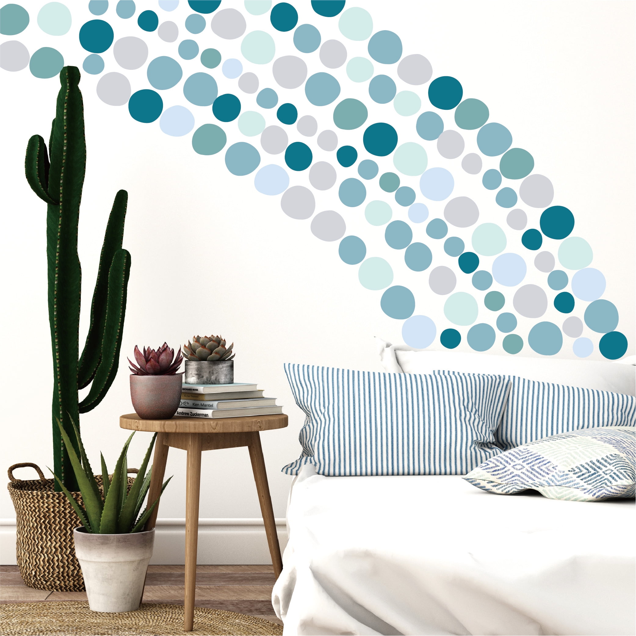 150 Pcs Irregular Dots Decal Removable Wall Stickers Vinyl Peel and ...