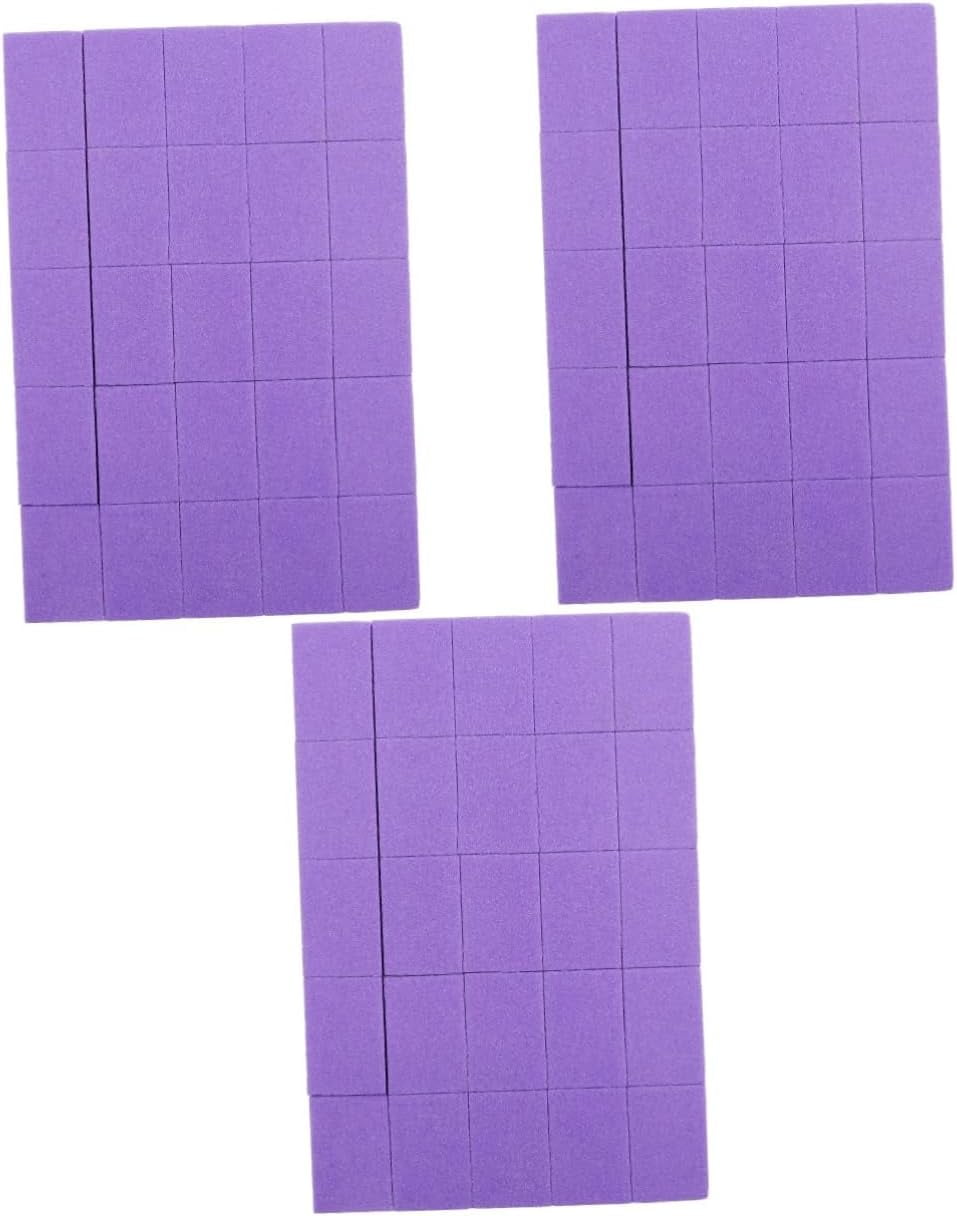 150 Pcs Nail Polish Sponge Nail Files for Acrylic Nails Mini Nail ...