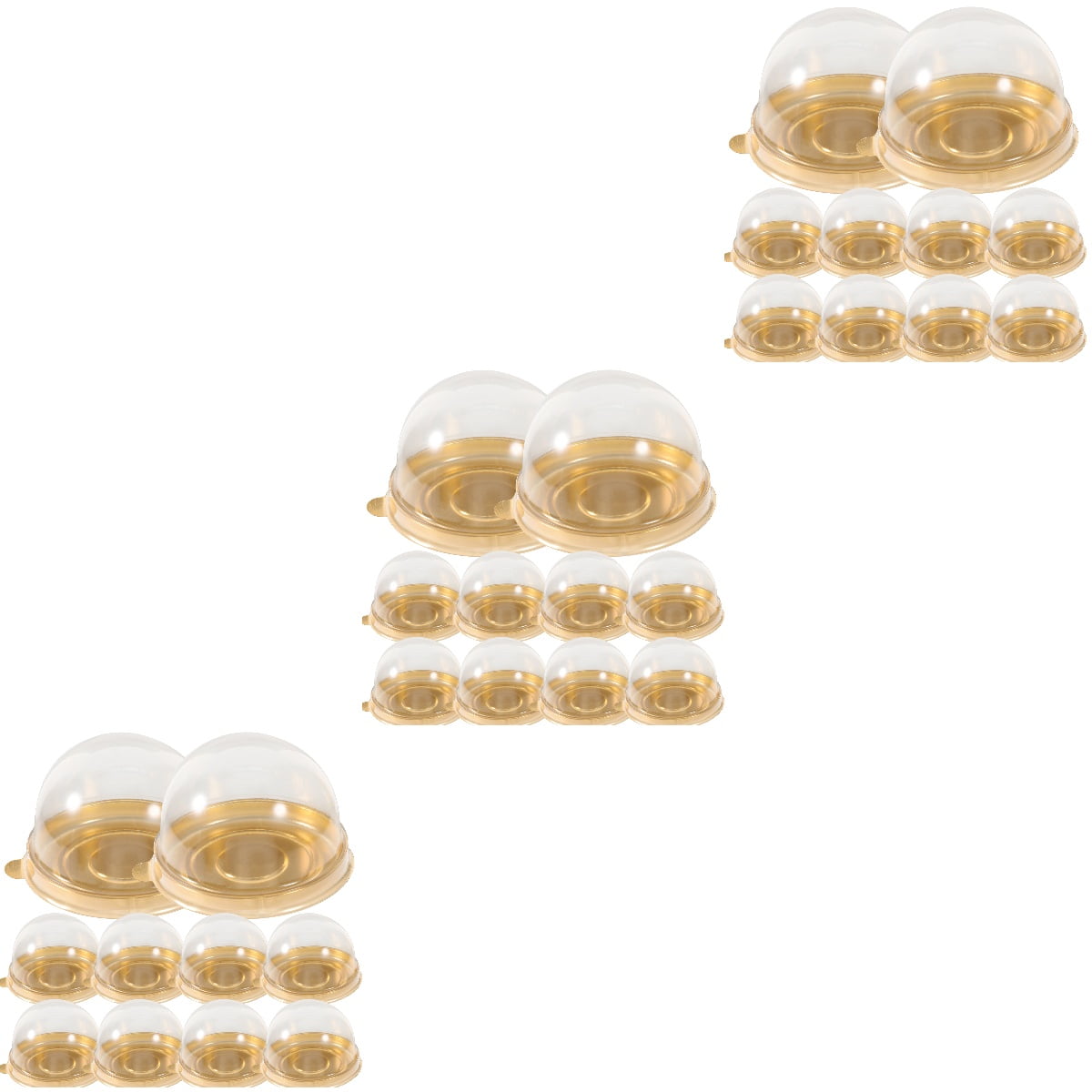 150 Pcs Pastry Packaging Box Paper Cups Cake Boxes Bakery Boxes Mousse ...