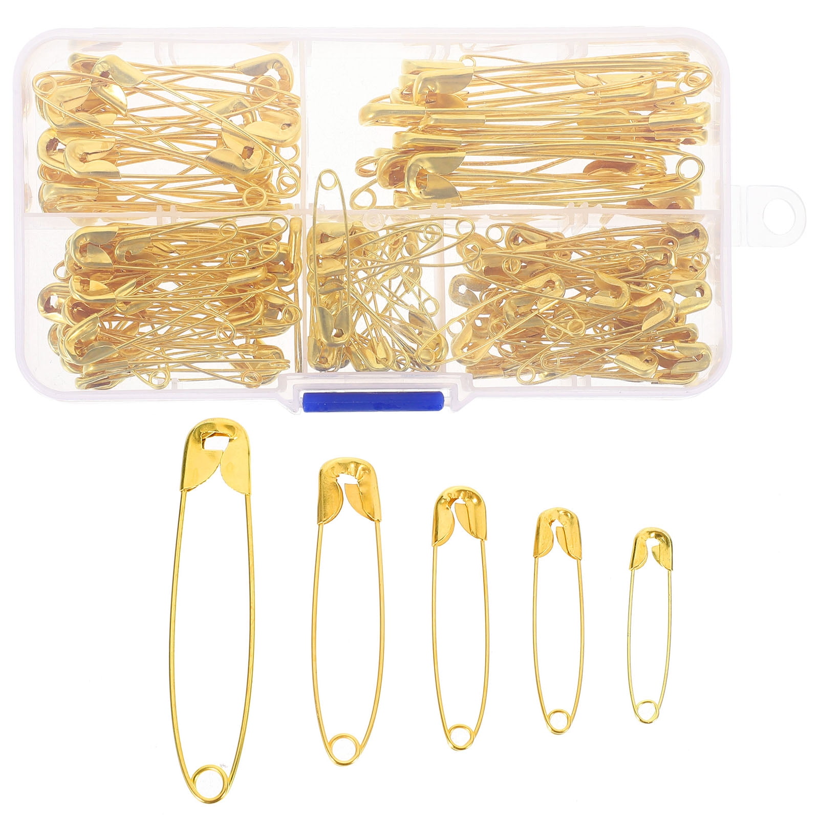 150 Pcs Safety Pin Clothes Tags Metal Small Brooch Fixed Hats Jewelry ...