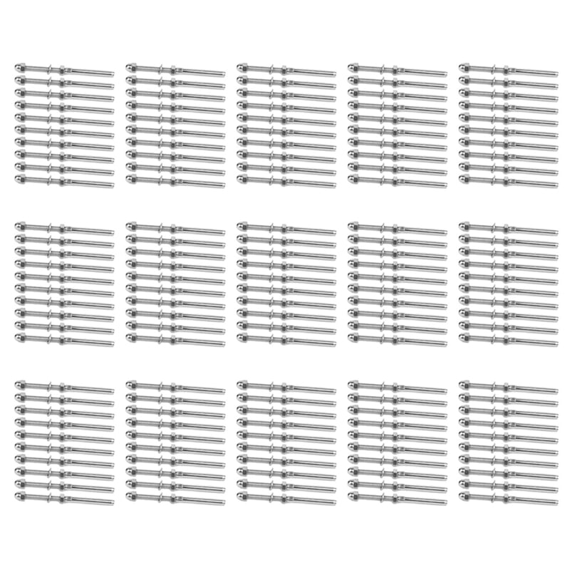 150 Pcs Stainless Steel Handrail Railing Cable Tensioner Threaded Stud ...