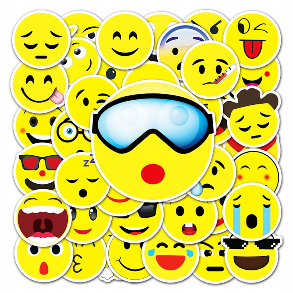 150 Pcs Stickers Cute Smiling Face Of Tsar For Colorful And Waterproof ...