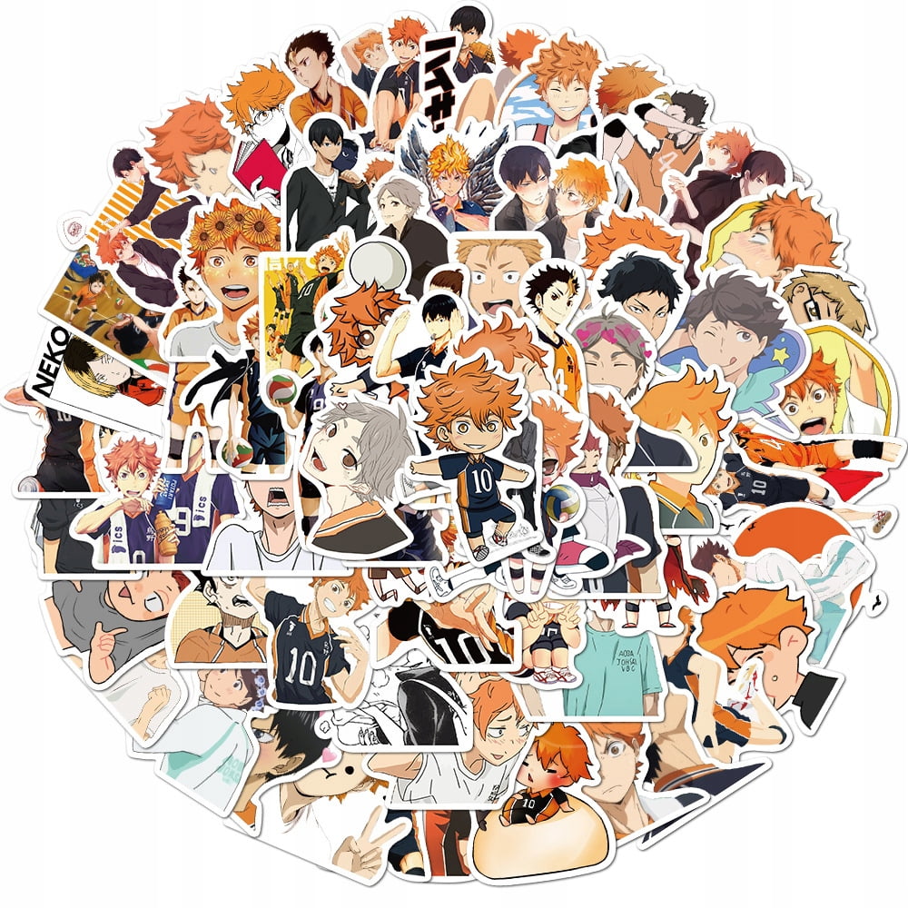 150 Pcs Stickers Haikyuu!! Graffiti Spreads For Colorful And Waterproof ...