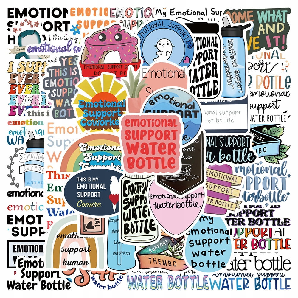 150 Pcs Stickers New Emotional Support Stickers For Colorful And ...