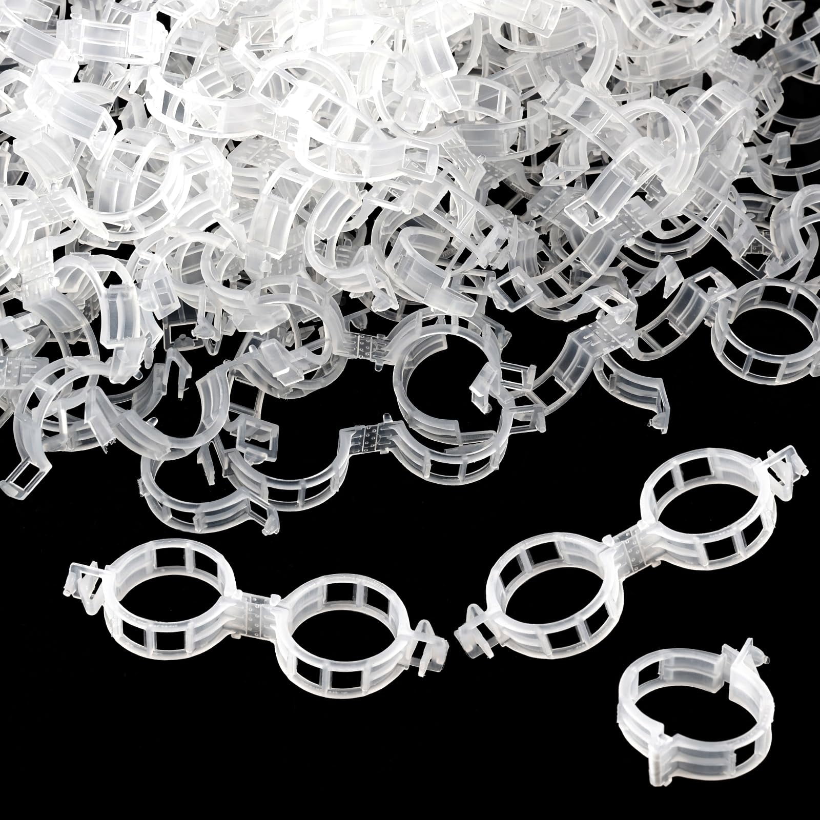 150 Pcs Tomato Clips for String Trellis, Plastic Garden Plant Support ...