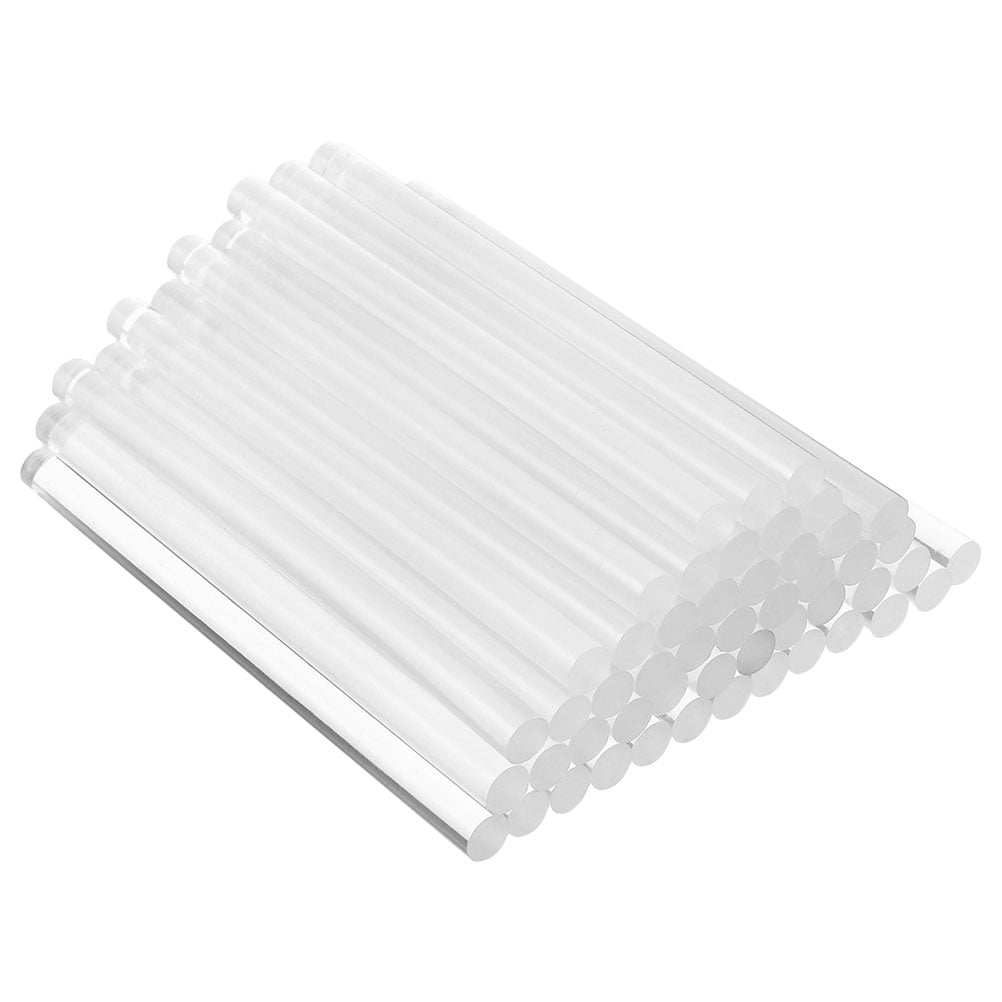 150 Pcs Transparent Button Cover Glue Hot Melt Stick - Walmart.com