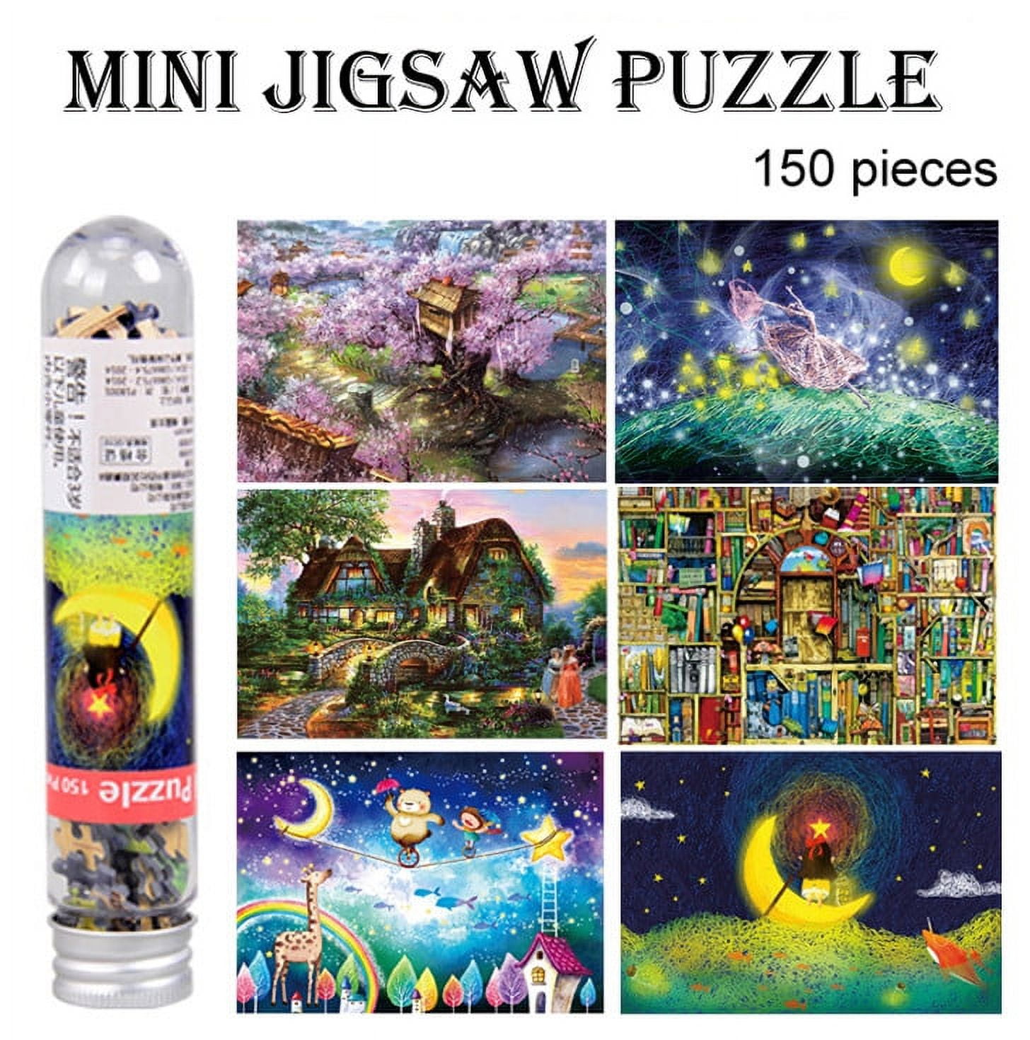 150-Piece Educational Puzzle Set for Kids & Adults - Brain Developing ...