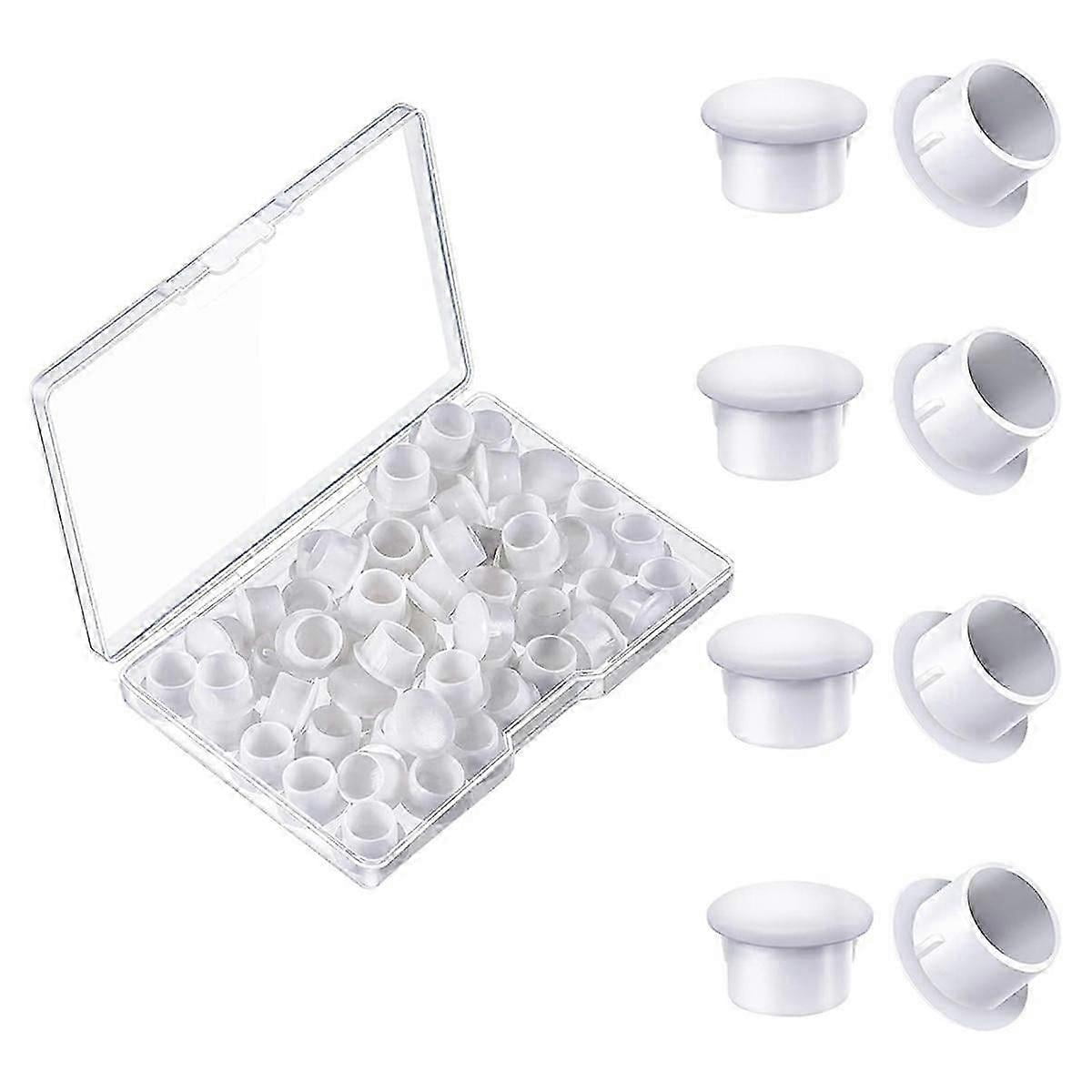 150 Pieces 10mm (3/8 Inch) Plastic Plugs for Hole Plugs Screw Hole ...