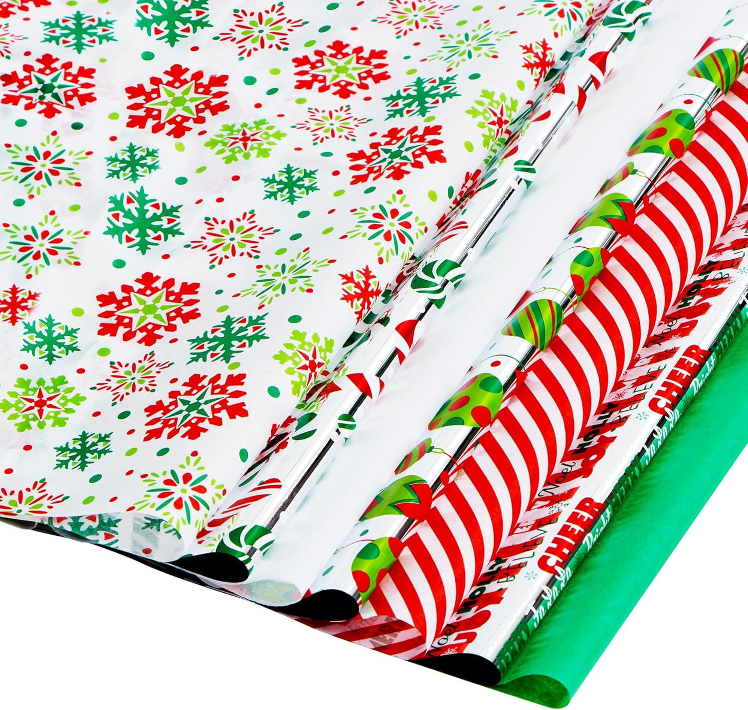 150 Pieces Christmas Wrapping Tissue Paper for Gift Decoration, Gift ...