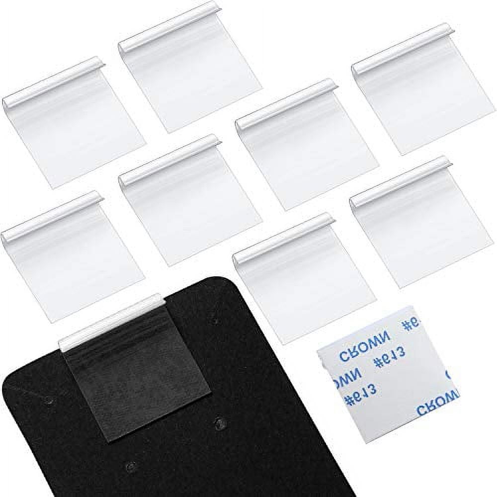 150 Pieces Earring Card Adapter Self-Adhesive Lip Adapter Plastic Lip ...