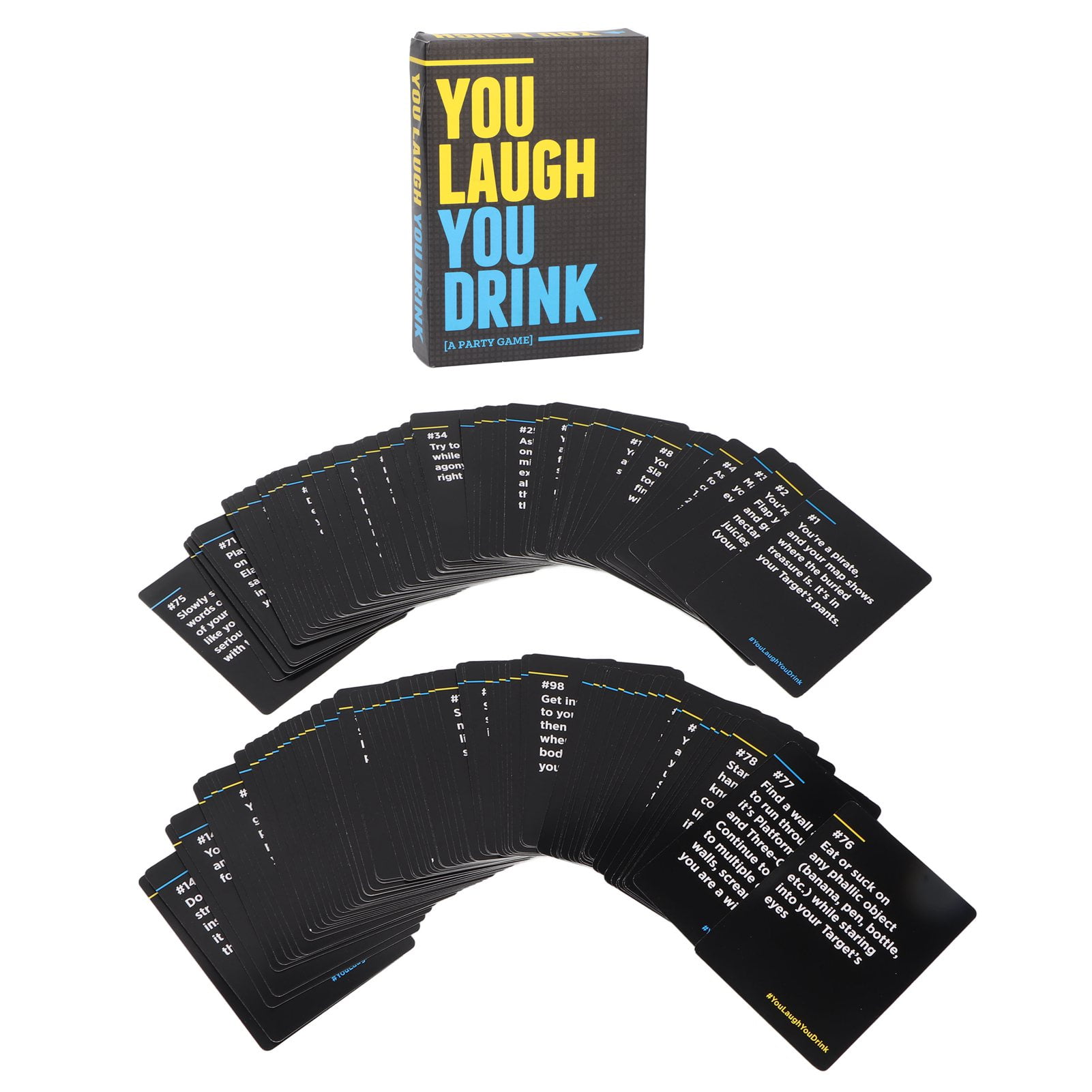 150 Pieces Family Party Game Cards Portable Interactive Relieve Stress ...