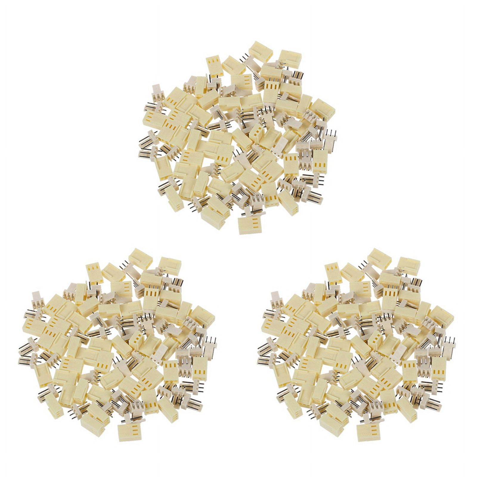 150 Pieces KF2510-3P 2.54mm PCB Header 3-Pin Connector Crimp Terminal ...