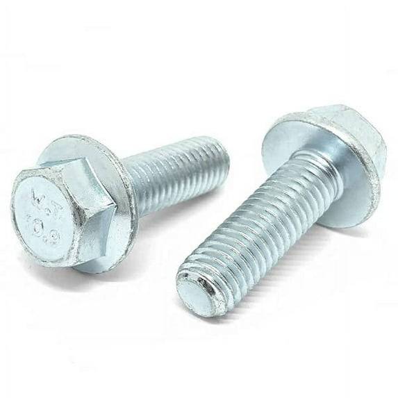 (150 Pieces) M6-1.0x25 Class 10.9 JIS Hex Flange Bolts Screws UNC ...