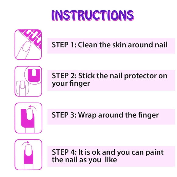 Nail Polish Protector Shields