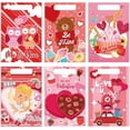 150 Pieces Valentine's Day Gift Treat Bags for Valentine's Day Goodie ...