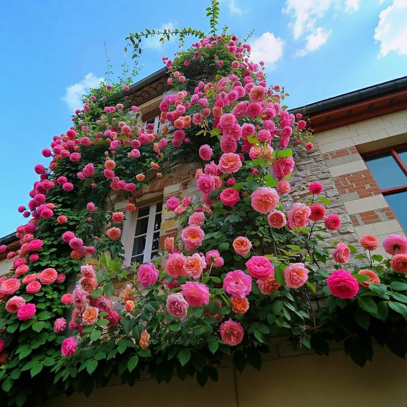 150+ Pink Climbing TWE5 Rose Seeds for Planting Outdoors Ornamental ...