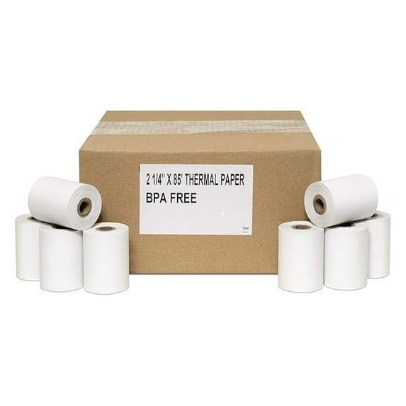 (150 Rolls) 2 1/4 x 85' First Data FD130 FD50 FD400 FD55 FD100Ti ...