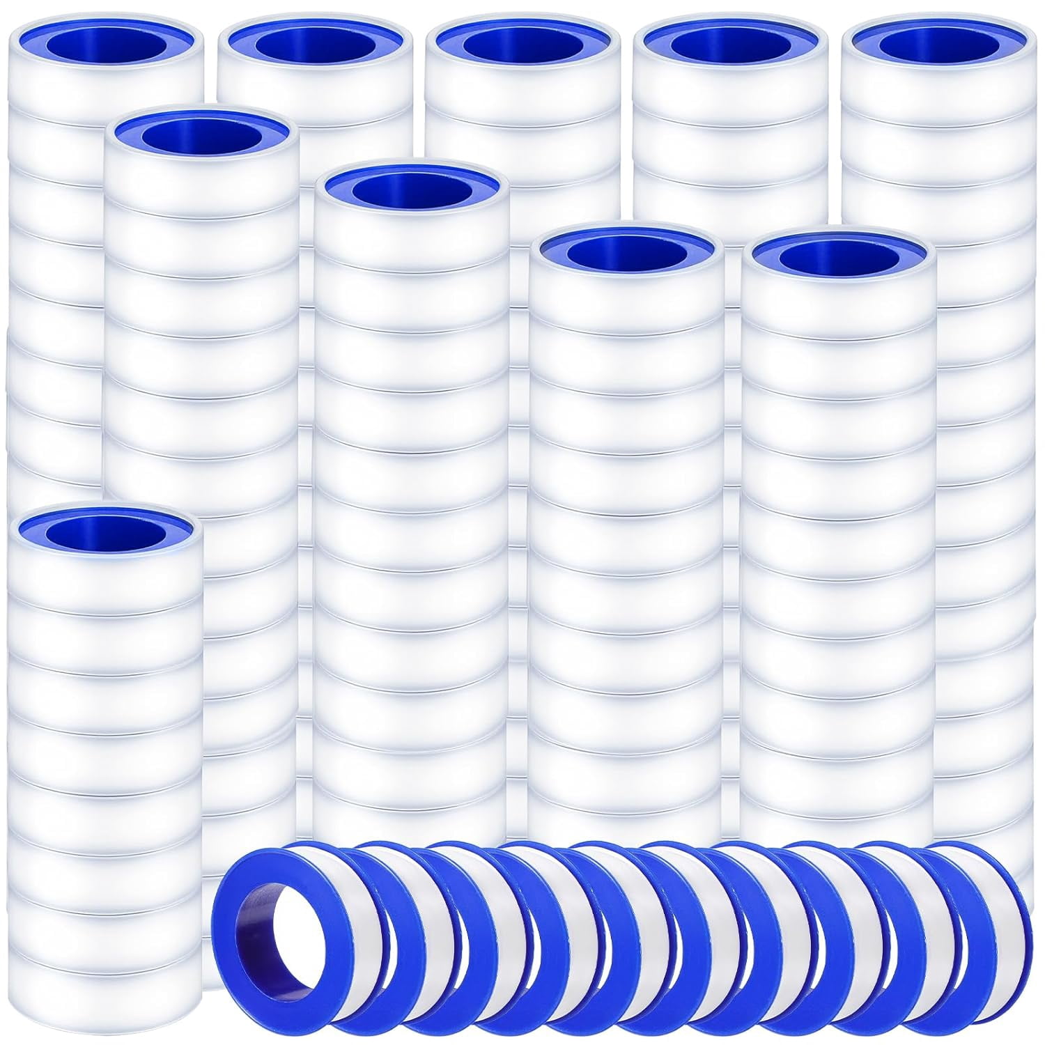 150 Rolls Plumbers Tape, 1/2 Inch(W) X 394 Inches(L) Pipe Sealing ...