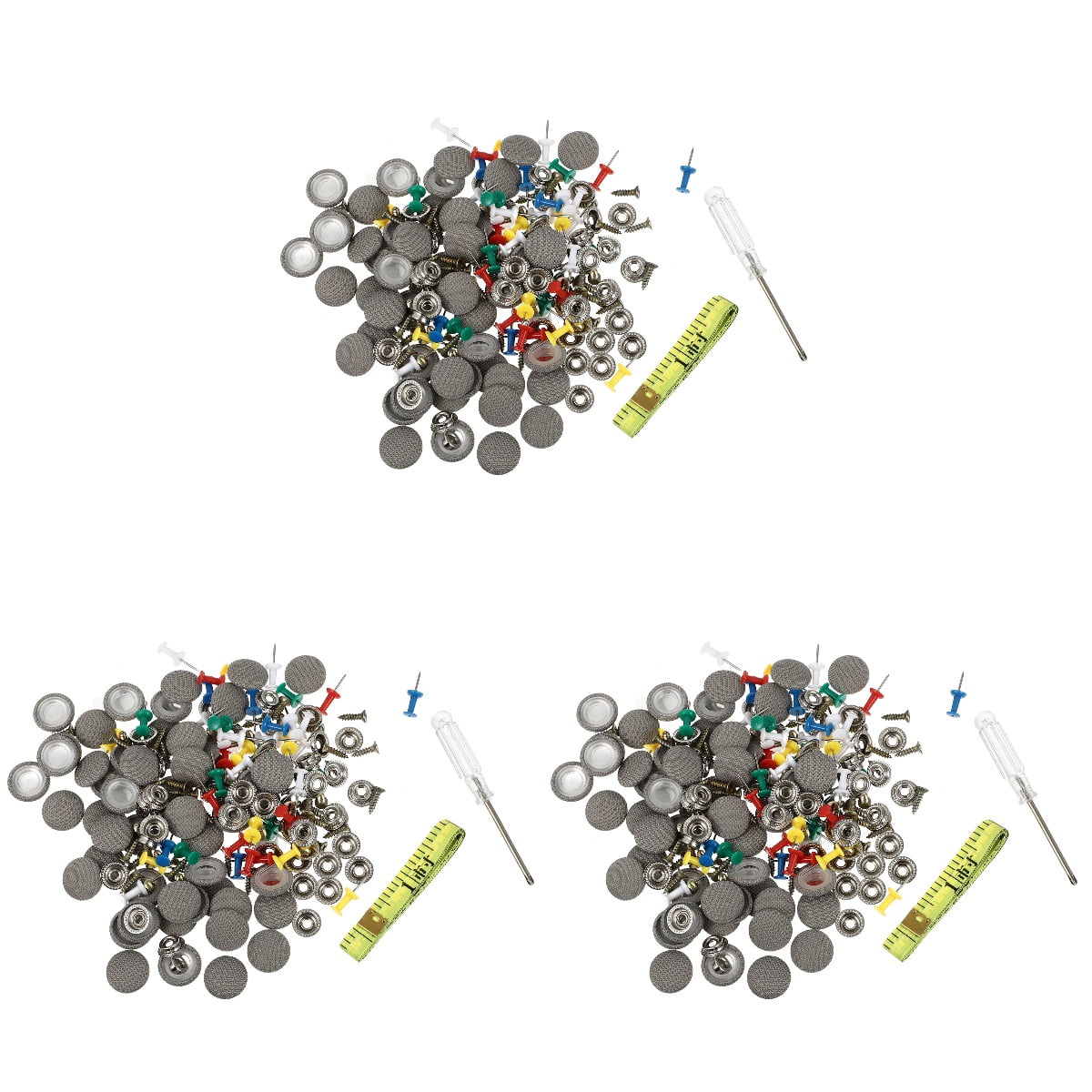 150 Sets Buckle Ceiling Canopy Headliner Repair Button Kit with Spare ...