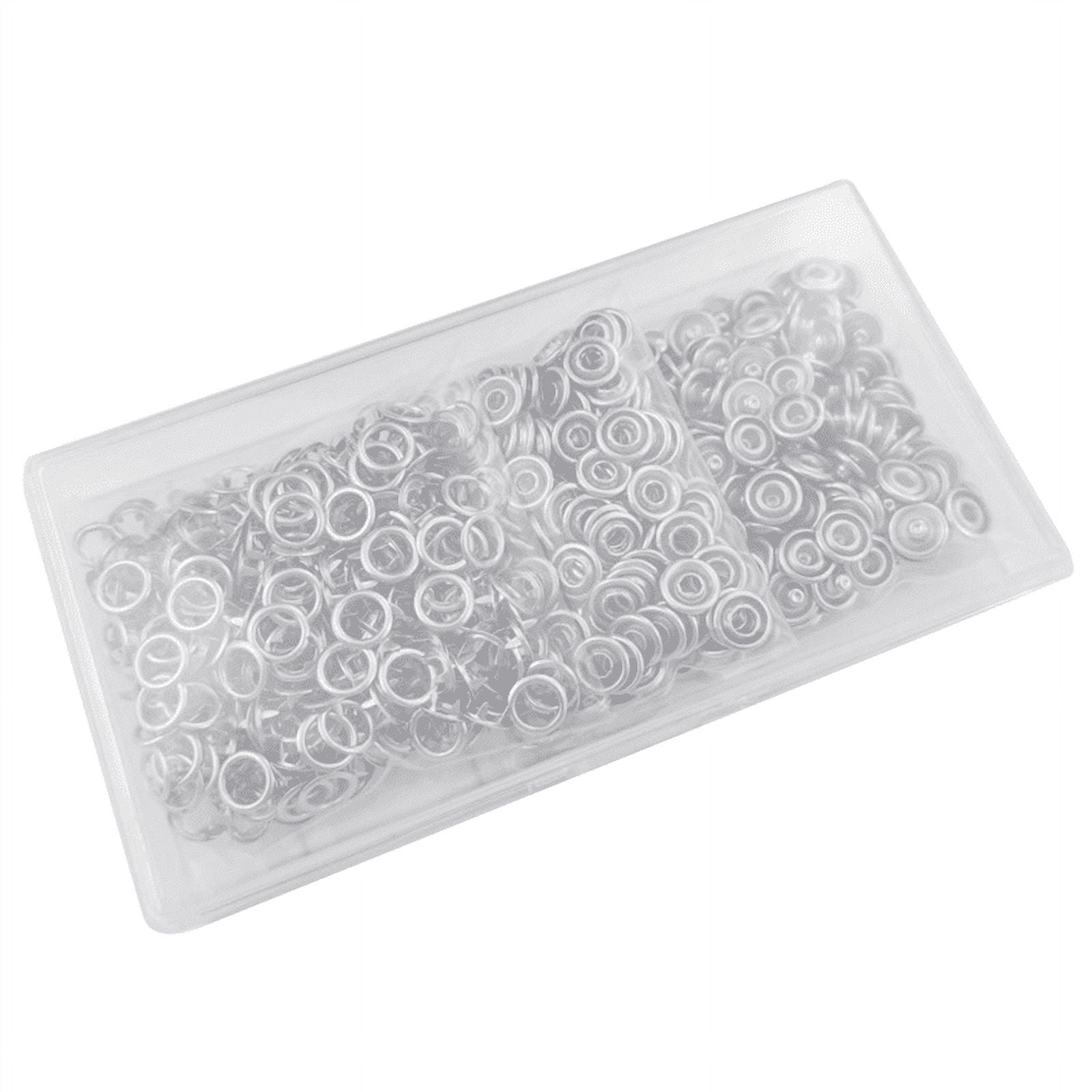 150 Sets Snap Button 9.5Mm Metal Silver Snaps Buttons for Sewing And ...