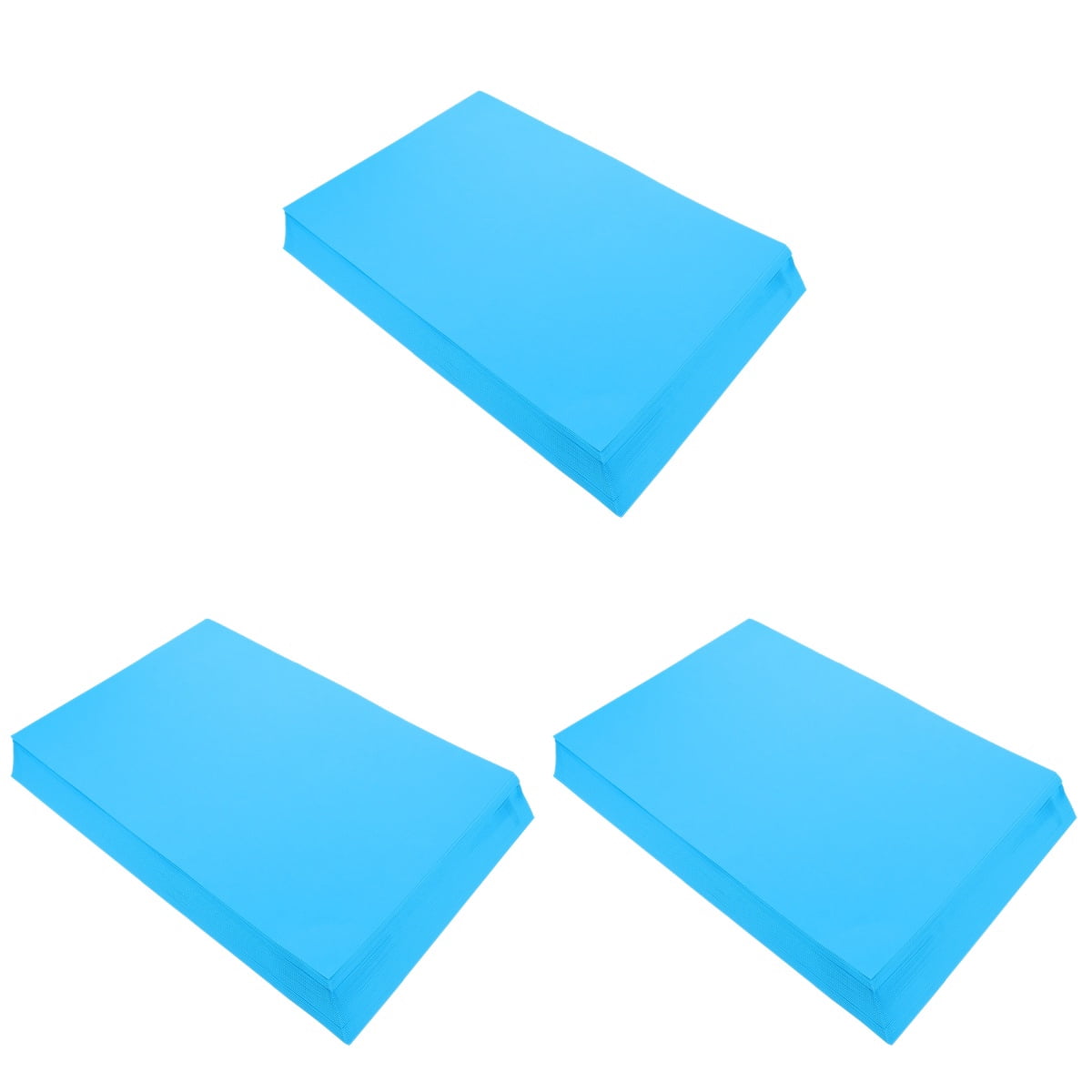 150 Sheets Drawing Stuff Blue Cardstock Paper Colored Cardboard Tools ...