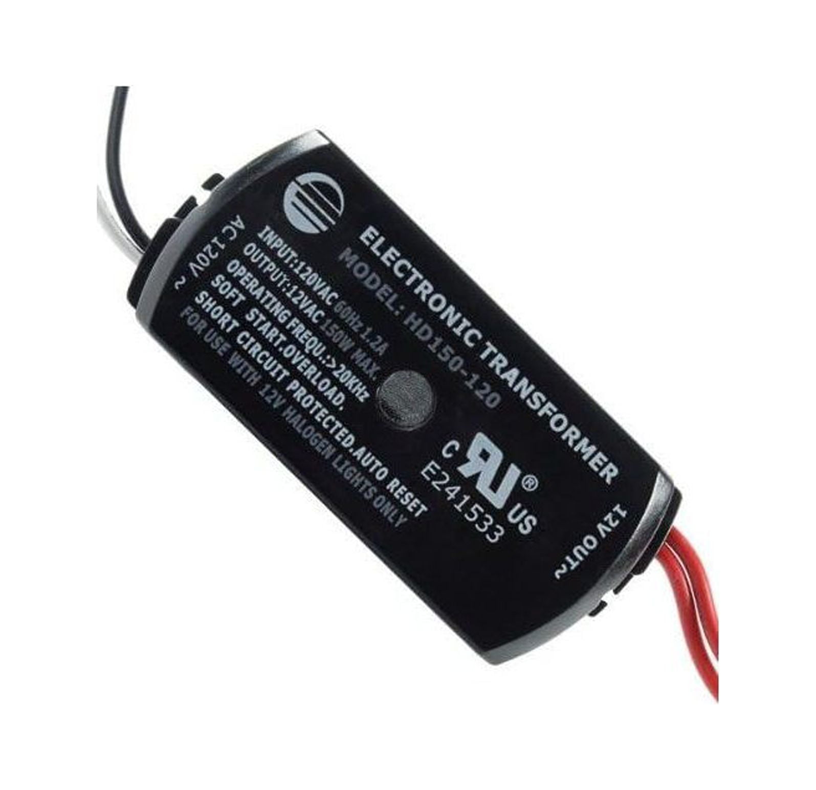 150 Watt - Step Down Transformer - 120 Volt to 12 Volt - For Use with ...