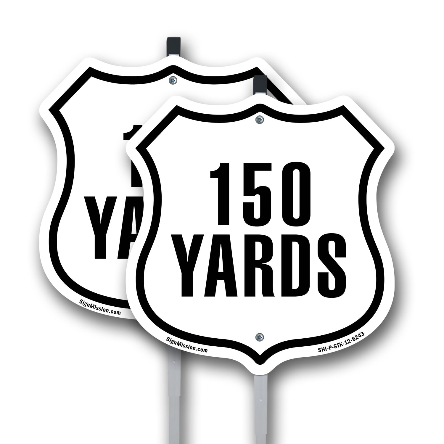 150 Yards Golf Course Running Race 5k Marathon Distance Marker (2 Pack ...