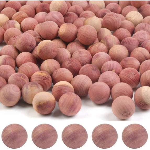 150 count Cedar Blocks for Clothes Storage, Aromatic Cedar Balls for ...