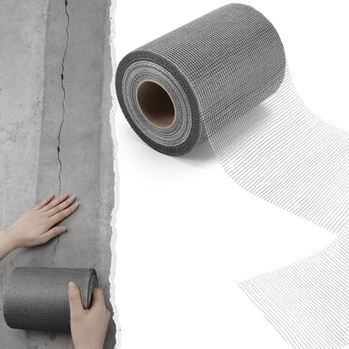 150 ft x 6 Inch Cement Board Joint Tape Self Adhesive Durable Gray ...