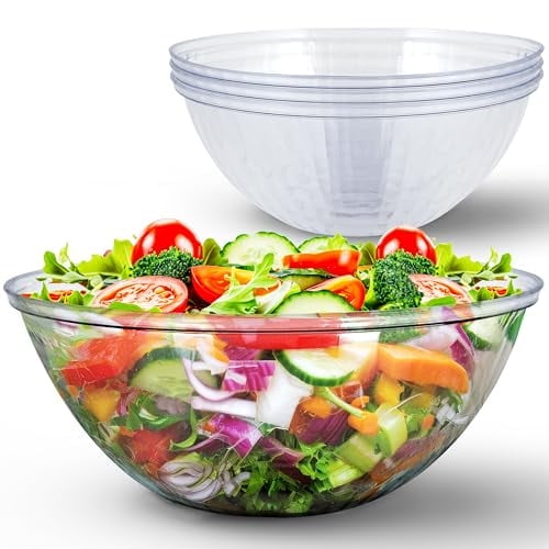 Clear Plastic Punch Bowl