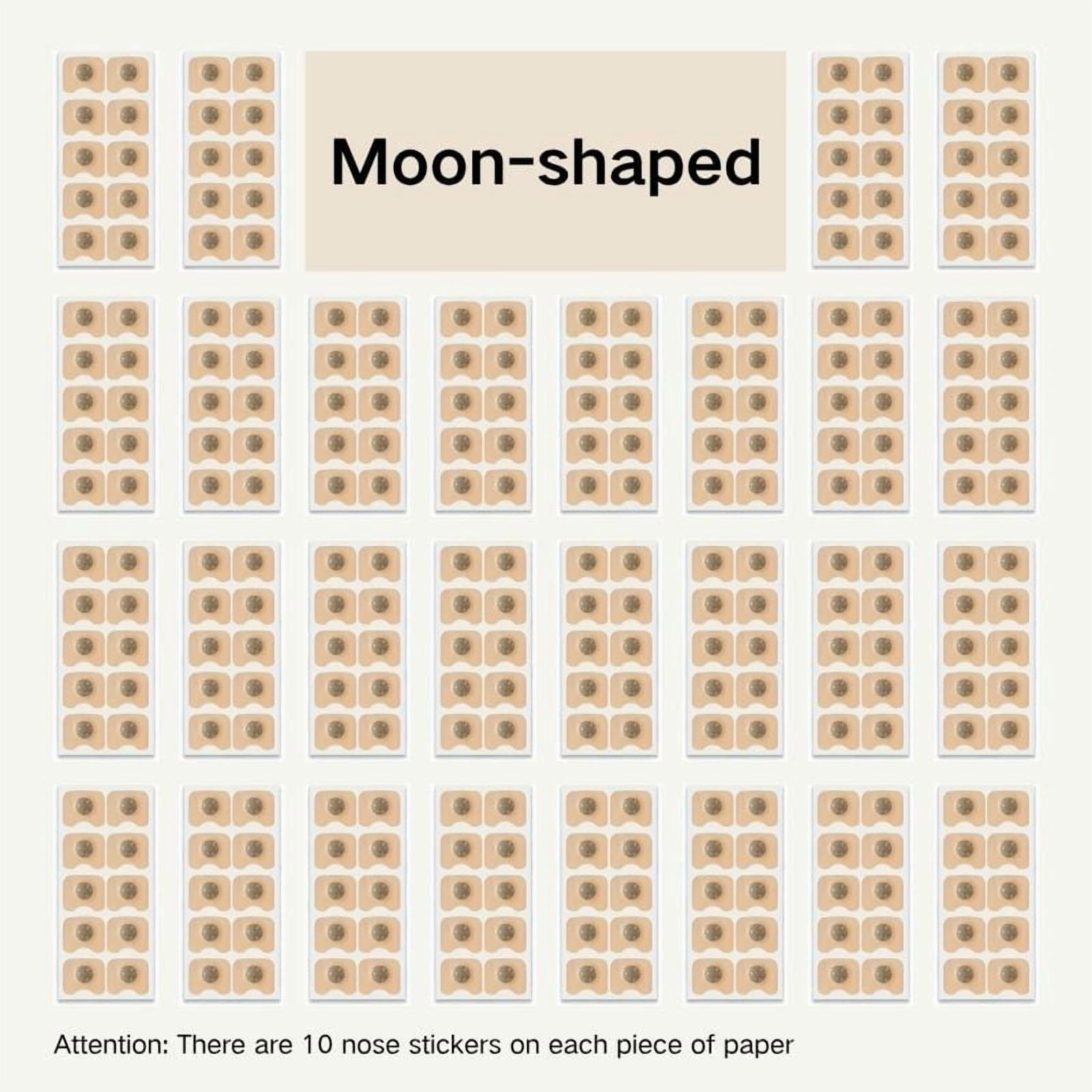 150 tablets【Moon-Shaped 】Nasal Dilator Stickers, Nose Strips, Nasal ...