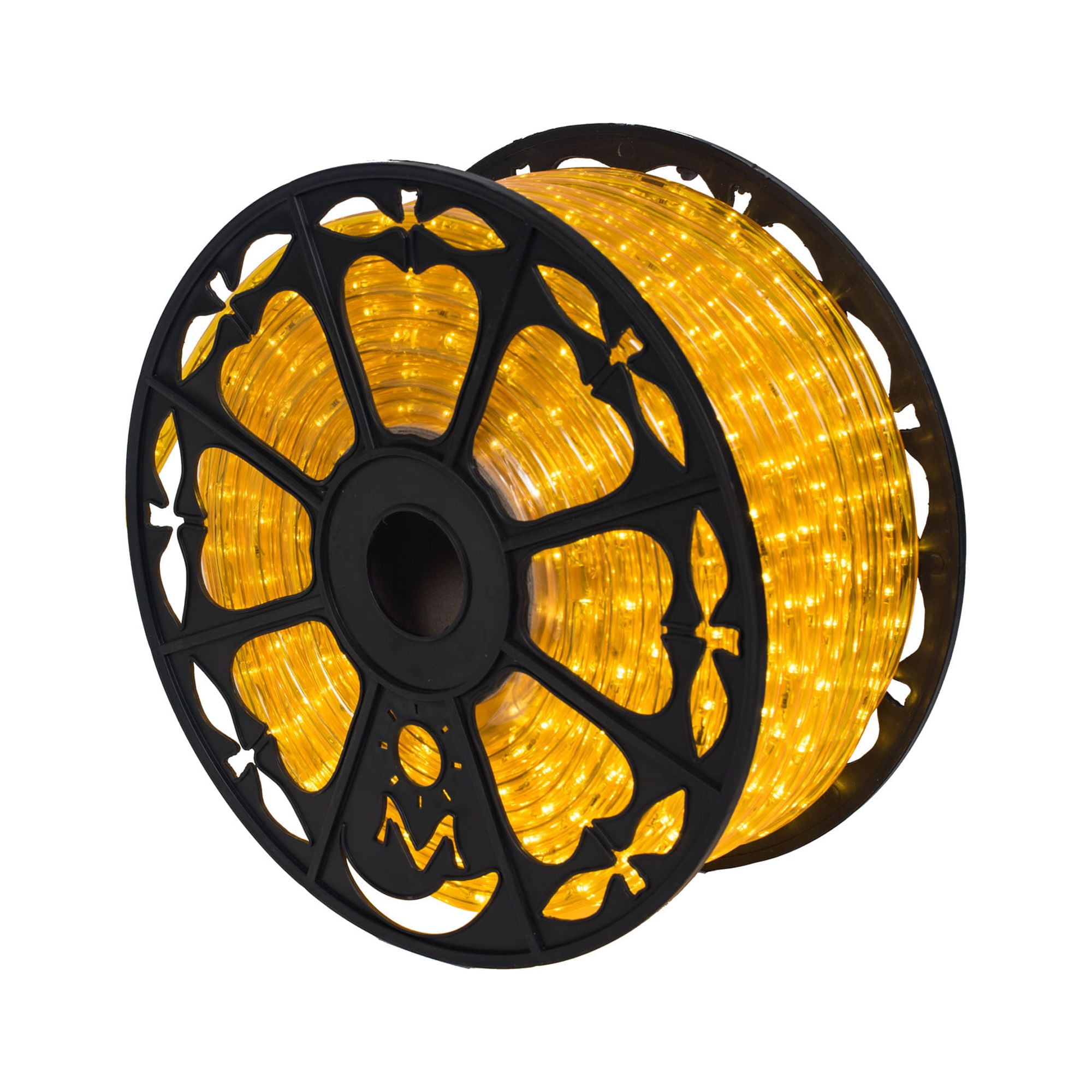 150' x .5" Yellow LED Rope Light 120V - Walmart.com