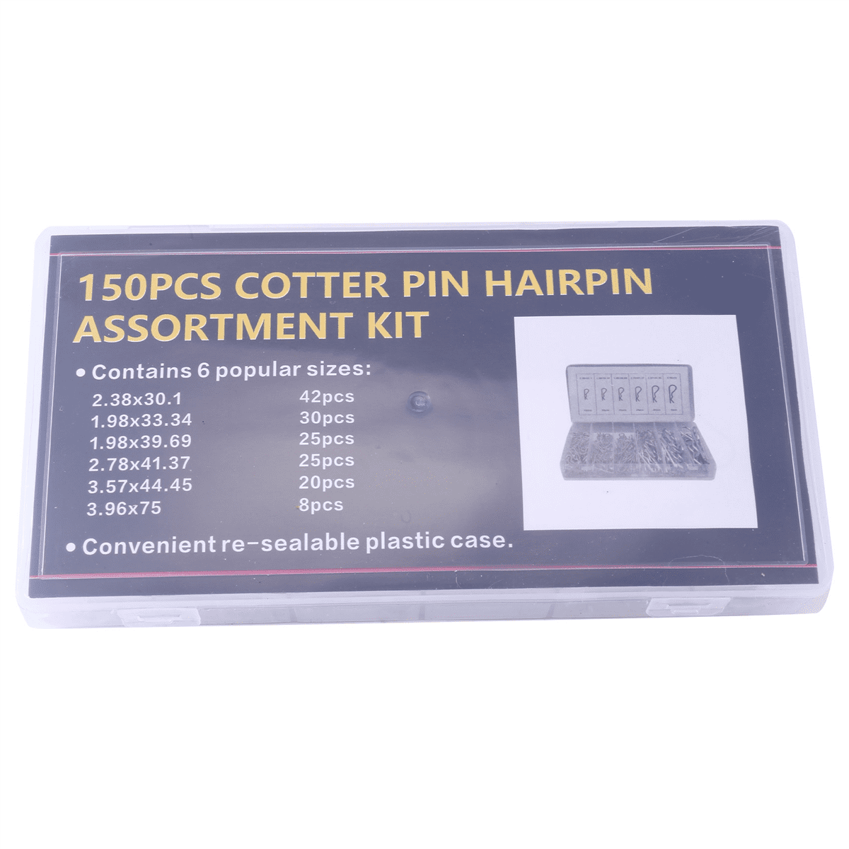 150 x Fastener R type cotter pin-As Shown - Walmart.com