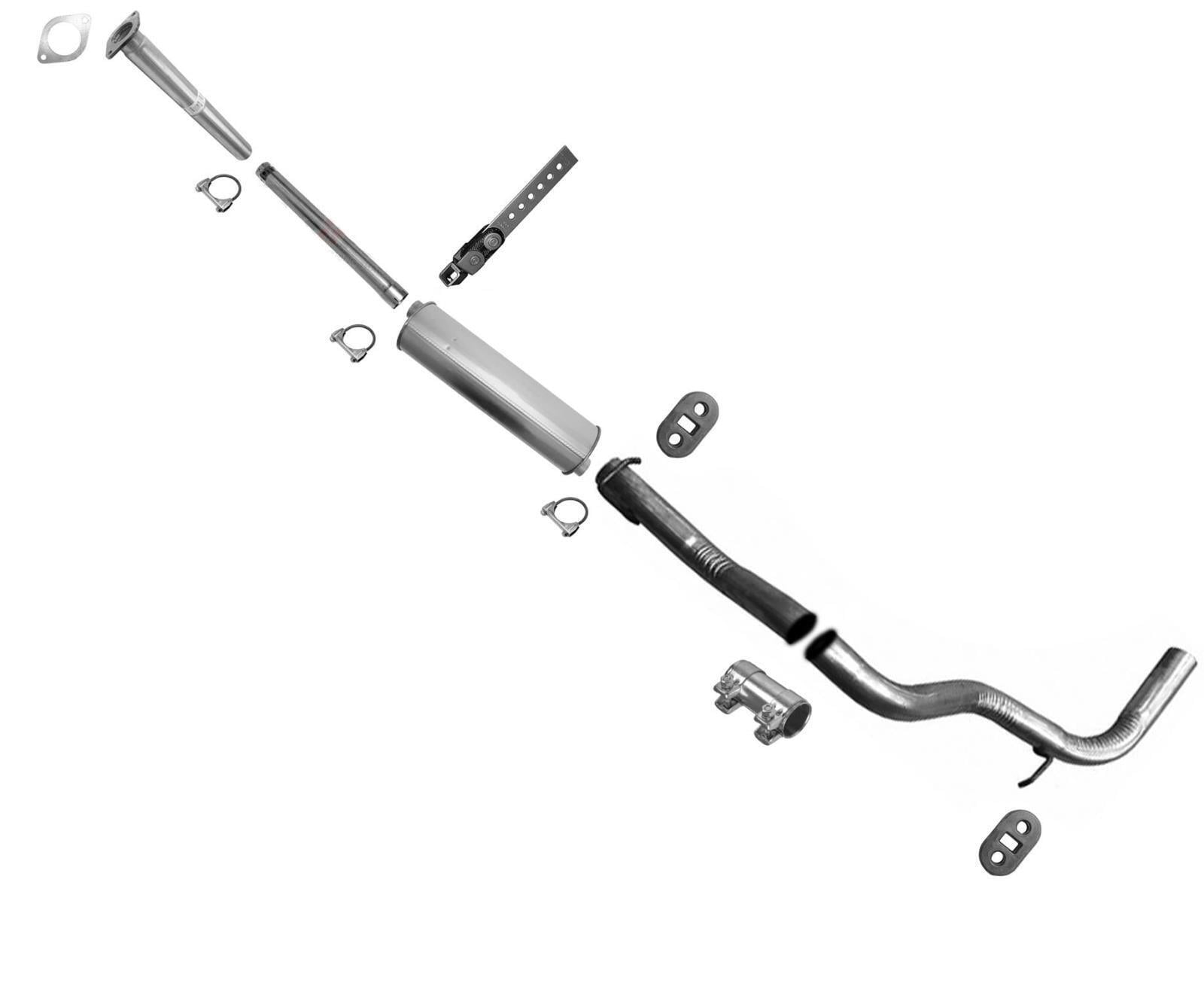 1500 2500 for Van 10-17 Pipe Muffler Tail Pipe System - Cat Back ...